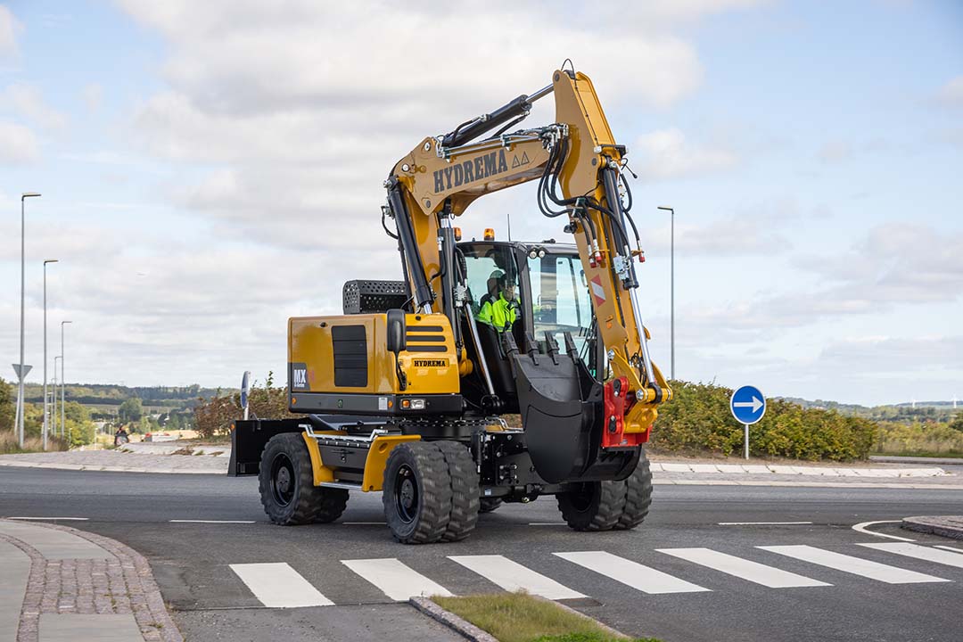 Hydrema MX14G: Kompakter City-Bagger mit starker Leistung